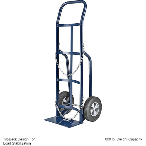 Global Industrial™ Single Cylinder Hand Truck - 800 Lb. Capacity