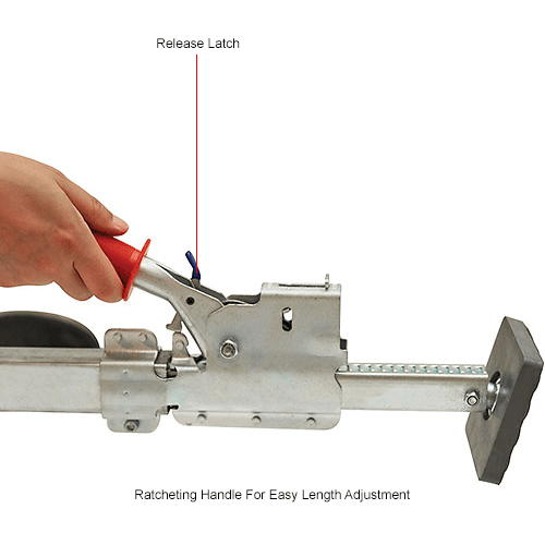 Global Industrial™ Heavy Gauge Galvanized Steel Cargo Control Jack Bar ...