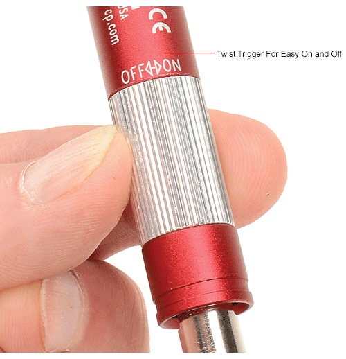 Chicago Pneumatic Pencil Grinder, 1/4" Air Inlet, 60000 RPM, .5 HP