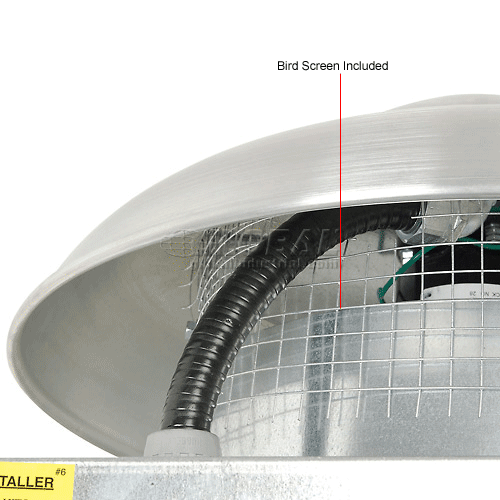 Continental Fan RMD-10-11 Axial Exhaust Fan 500 CFM