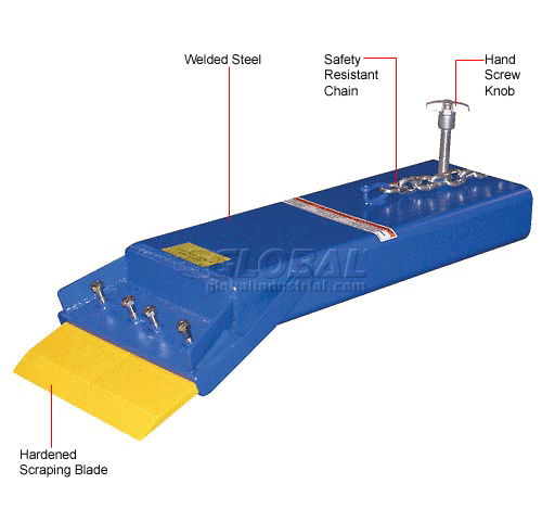 Forklift Truck Floor Scraper SCRAPE-1