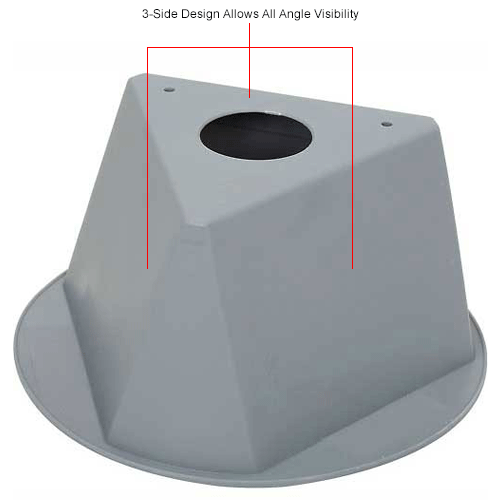 Inventory Control Cone, Gray