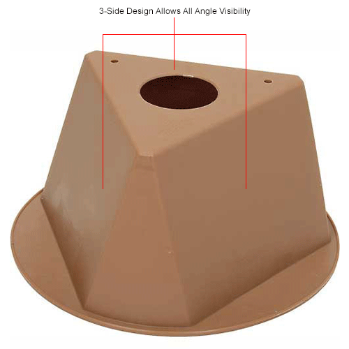 Inventory Control Cone, Tan