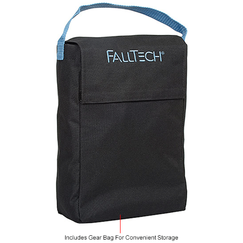 FallTech® 9005PS Starter Kit with 7015 Harness, 6' Shock Absorbing ...