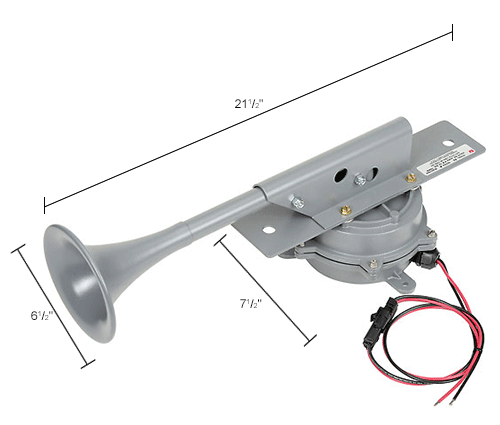 Federal Signal 52-024-1 Horn, 24VDC, Resonating