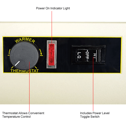 TPI Dual Heat Fan Forced Heater, 240V, 4000W