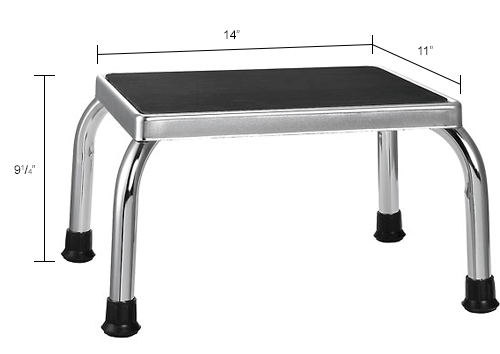 Global Industrial™ Medical Step Stool With Non-Skid Rubber Footstool ...