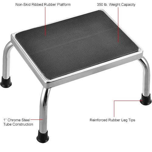 Global Industrial™ Medical Step Stool With Non-Skid Rubber Footstool ...