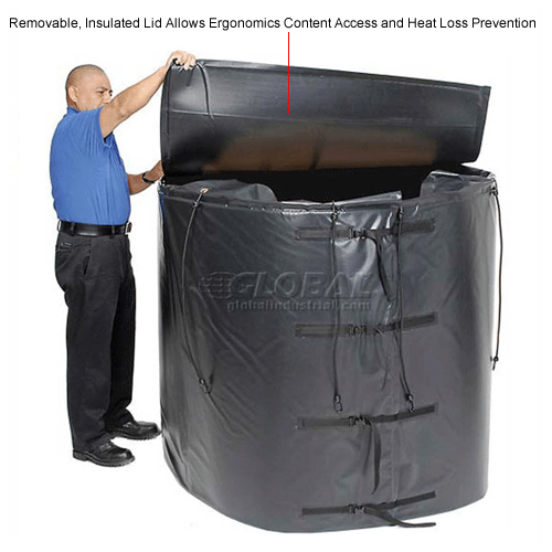Powerblanket® Insulated Tote Heating Blanket For 450 Gal IBC Steel Tote ...