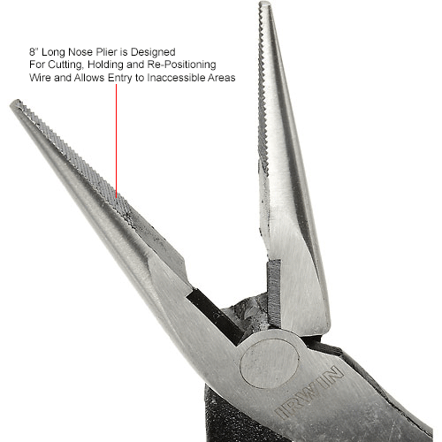 IRWIN VISE-GRIP® 2078712 8 PC. Set (Lng Nose, Slp Joint, Dia., Tng ...