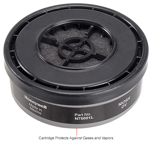 North® N75001L N Series Organic Vapor Cartridge, 2/Pk