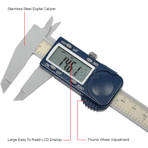 Test, Measurement & Inspection | Calipers | Fowler 54-101-175 Poly-Cal ...