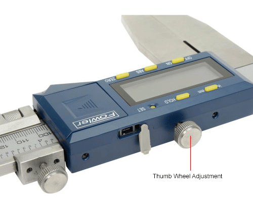 Fowler 54-100-024-1 Xtra-Range 0-24''/600MM Elongated Jaws Stainless ...