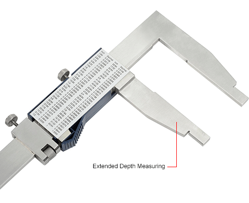 Fowler 54-100-024-1 Xtra-Range 0-24''/600MM Elongated Jaws Stainless ...