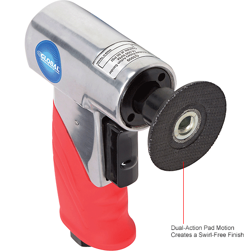 Global Industrial™ 2" Miniature Rotary Action Sander, 15000 RPM