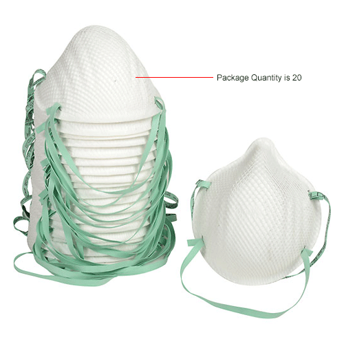 Moldex 2200 Series N95 Particulate Respirator Mask, Low Profile, 20/Box ...