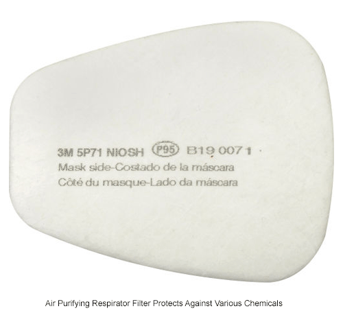 3M™ Particulate Filter 5P71/07194(AAD), P95 Respiratory Protection, 10/Box