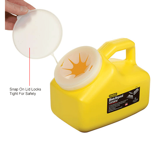 Stanley 11-080 Blade Disposal Container