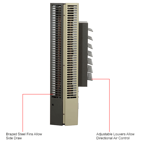 TPI Unit Heater, Horizontal or Vertical Discharge P3P5120CA1N - 20000W ...