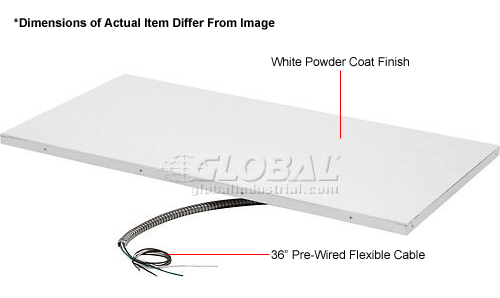 TPI Radiant Ceiling Panel CP123 24"L x 24"W 375W 120/240V