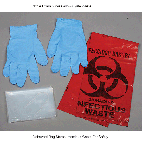 Pac-Kit® Vehicle/Facility BBP Kits, Spill Clean-up Kit