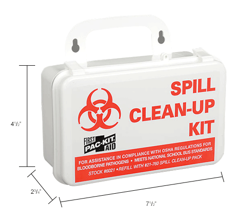 Pac-Kit® Vehicle/Facility BBP Kits, Spill Clean-up Kit