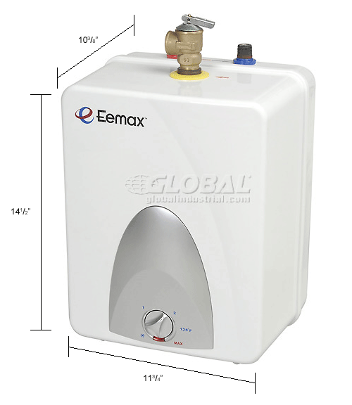 Eemax EMT2.5 Electric Mini Tank Water Heater - 2.5 gallon 120V Plug-In