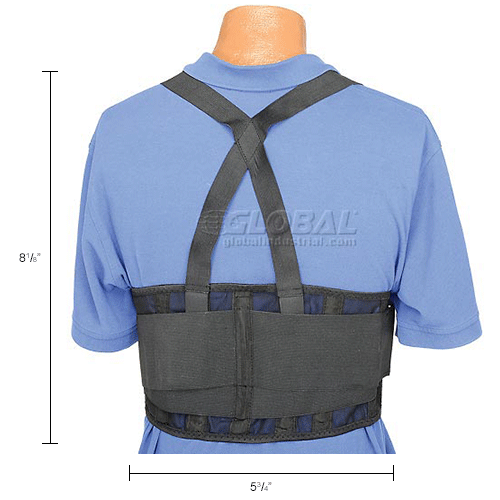 Standard Back Support Belt, Adjustable Suspenders, Medium, 32-38" Waist ...