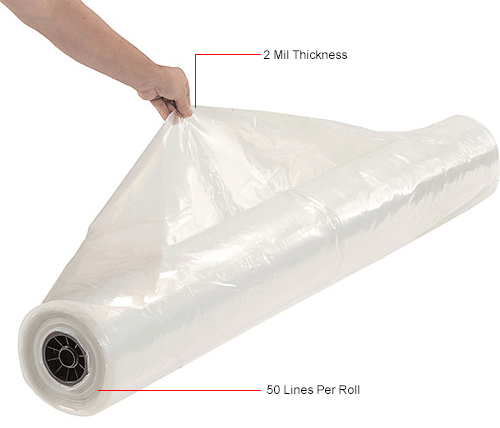 Global Industrial™ Gaylord & Tote Bin Liner, 2 Mil, 51"Lx49"Wx85"H ...