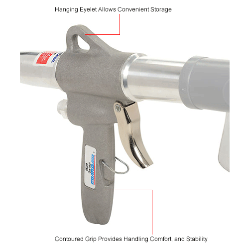 Guardair 1500, Gun Vac Kit W/ 9" Crevice Tool