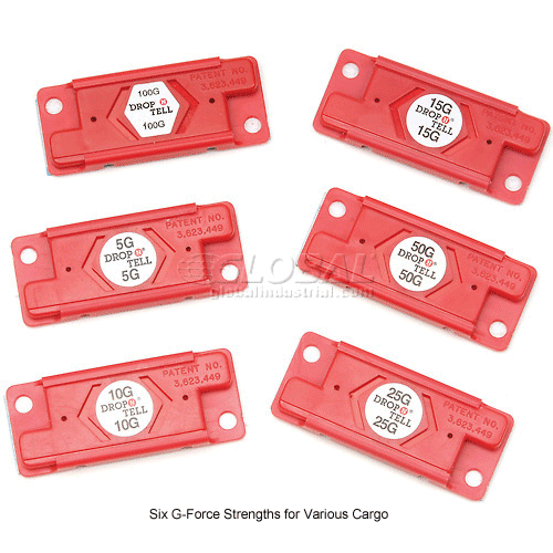 Drop N Tell® Impact Indicators For Robust & Sturdy Products, 100G Range ...