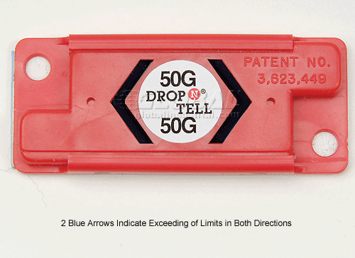 Drop N Tell® Impact Indicators For Robust & Sturdy Products, 100G Range ...