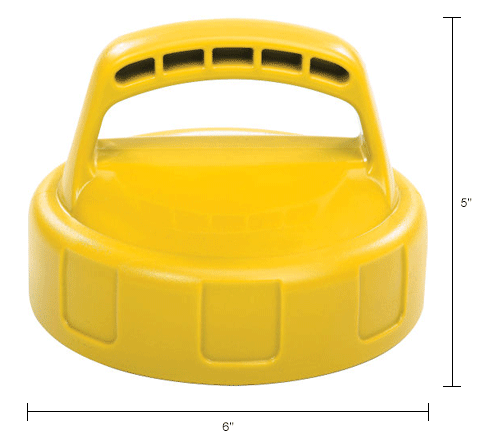 Oil Safe Storage Lid, Yellow, 100109