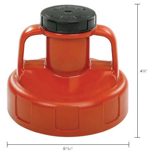 Oil Safe Utility Lid, Orange, 100206