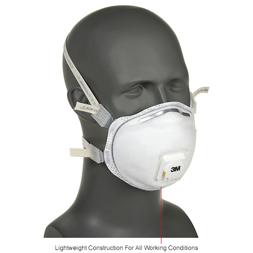 3M™ 8212 N95 Disposable Particulate Welding Respirator Mask, w/Faceseal ...