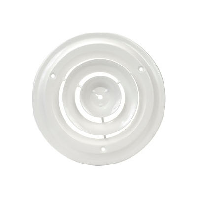 AmeriFlow® Round Ceiling Diffuser 6 Inch Duct Diameter - Pkg Qty 10 ...
