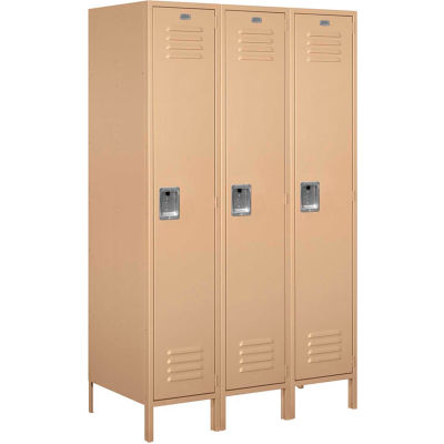 Lockers | Extra Wide | Extra Wide Metal Locker 18-51361 - Single Tier 3 ...