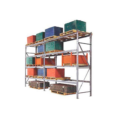Pallet Rack | Structural | Pallet Rack Upright Frame - 4" Channel 36"D ...