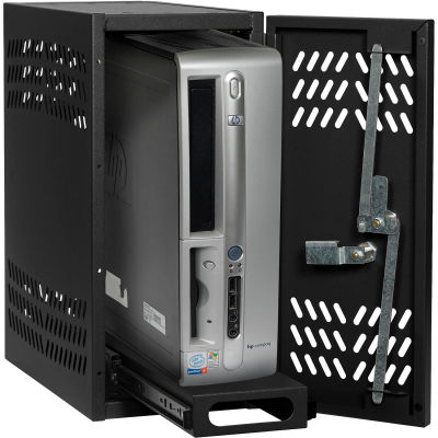 Computer Furniture | Computer Cabinets | Datum Large Hanging CPU Locker ...