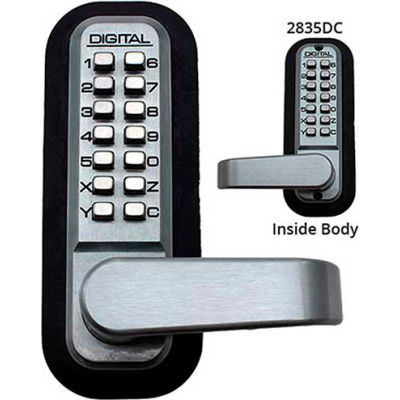 Lockey Digital Door Lock 2835 Lever Handle with Double Combination ...