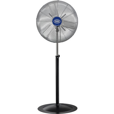 Global Industrial™ 24" Deluxe Industrial Pedestal Fan - Oscillating ...