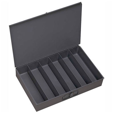 Durham Steel Scoop Compartment Box 117-95 - 6 Vertical Compartments 18 ...