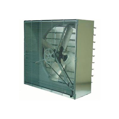 TPI 42 Cabinet Exhaust Fan With Shutters CBT-42B-3 3/4 HP 14800 CFM 3 PH