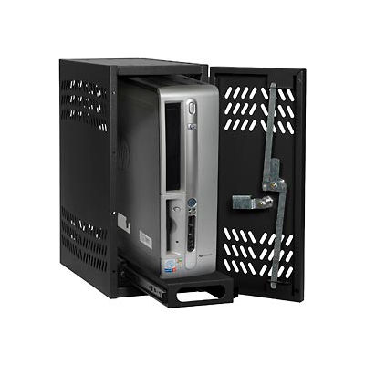 Computer Furniture | Computer Cabinets | Datum Large Hanging CPU Locker ...