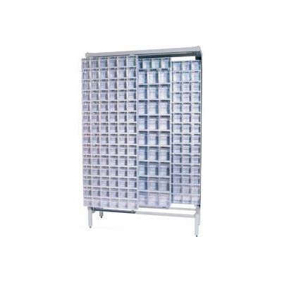 Quantum Gondola QS-305306-52 Free Standing Slider System With 52 Bins ...