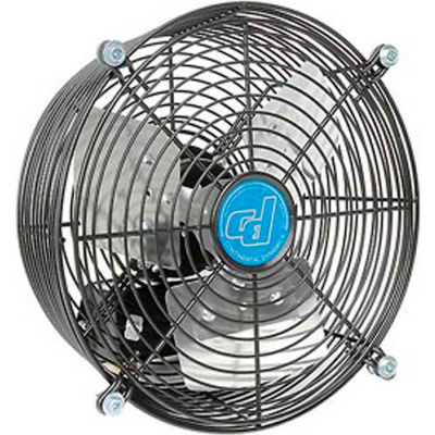 24" Exhaust Fan - Guard Mount - Direct Drive - 1/5 HP - Single Speed ...