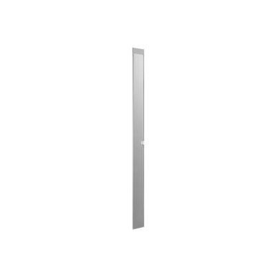 Steel Pilaster with Shoe - 24"W x 82"H (Gray)