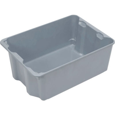 Molded Fiberglass Toteline Nest and Stack Tote 780608 - 25-1/4" x 18 ...