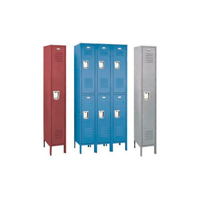 Penco® Vanguard™ 1-Tier 3 Door Locker, Recessed Handle, 12"Wx12"Dx72"H ...