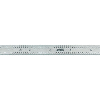 General Tools Precision 6" Flexible Stainless Steel Ruler, 5R Graduations